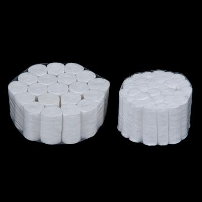 China Non-sterile Dental Cotton Rolls Pack 20 Bundle / Bag OEM Service for sale