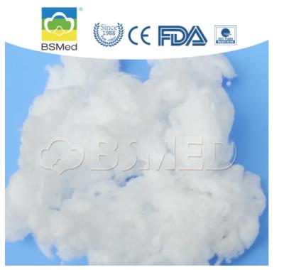 China Skin‑Friendly 100% Pure Degreased and Bleached Cotton High Processable Absorbent Cotton for Cotton Balls Cotton Swabs & Dental Cotton Production for sale