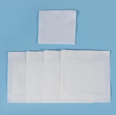China Non Woven Gauze Sponge Pad Sterile Non Sterile 30g/m² 40g/m² 45g/m² 4-ply 6-ply 8-ply Wound Dressing Medical Compress for sale