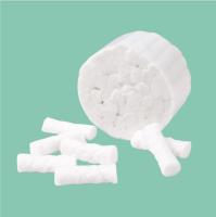 China Dental Cotton Rolls Braided Medical Disposable Dentist Wool Absorbent Cotton Water Absorbency 100% Cotton Sterile Clinic for sale