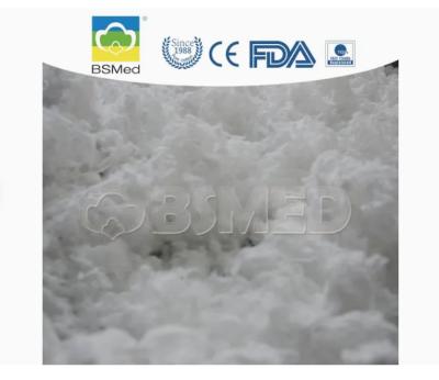 China Medical Treatment Cotton White Absorbent Cotton Medical Cotton Materials Bleached Raw Cotton Material ISO Ce FDA Medical Supply Cotton Supplies Products for sale
