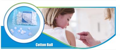China Surgical Disposable Direct From Manufacturer Wholesale 100% Pure Organic Cotton Balls Absorbent Sterile Cotton Balls Surgical Disposable Sterile Medical Wound Dress for sale