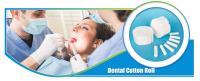 China 100% Natural High Absorbent Cotton Rolls Non-Sterile Dental Gauze Treatment Nosebleed Stop Absorbent Cotton Wool Cotton Rolls Oral Clinics Practices  10*38mm Good Health 100% Pure Cotton Rolls for sale