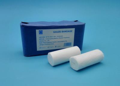 China Medical Absorbent Gauze Bandage 40s 32s Yarn Cotton 8-16 Ply for Surgical Wound Dressing 10-3000m Rolls for sale