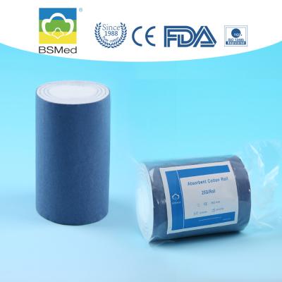 China First Aid Cotton Wool Roll Absorbent Medical Supplies 50g-500g for sale