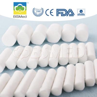 China Factory Direct Sale Medical Consumable Non Sterile Medical Absorbent Dental Cotton Rolls Absorbent Cotton Certified Dental Cotton Roll for sale