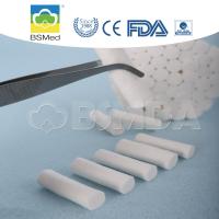 China White Dental Cotton Rolls 8mm-14mm Size Range | CE/ISO/FDA Certified | Sterile & Non-Sterile Options for sale