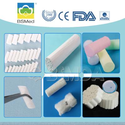 China Disposable Dental Cotton Rolls 8-14mm Size Range | 100% Cotton Medical Grade with CE/ISO/FDA Certification for sale
