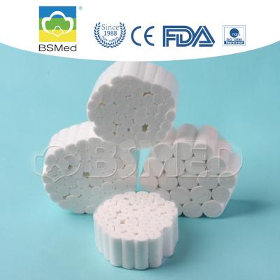 China Absorbent Cotton Wool Cotton Rolls Oral Clinics Practices Cotton Roll 10*38mm Good Health 100% Pure Cotton Rolls for sale