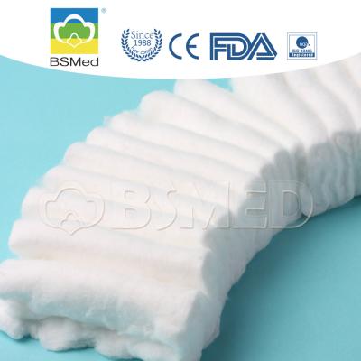 China Medical Cotton Wool Dressing 13-16mm Fiber Length, 25-500g Weight Options, FDA CE Certified Absorbent Wound Care for sale