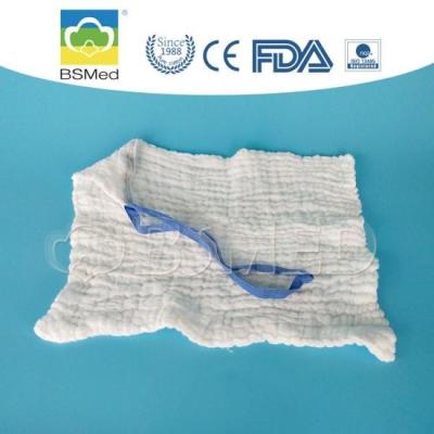 China Hospital Surgical Cotton Gauze Laparotomy Sponge Sterile Abdominal Swab Gauze Pad Medical Lap Sponges for sale
