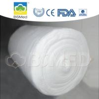 China Bleached Veterinary Cotton Wool Roll 100% Purity 1000g for sale