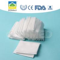 China 100% Natural Cotton Lint Free Makeup Remover Pads Square Shape White Color ISO9001 FDA CE Certified for sale