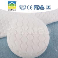 China Round Organic Cotton Exfoliating Pads 100% Natural Material with ISO9001 FDA CE Certification - 50-200pcs Packaging for sale