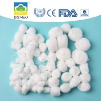 China Medical Sterile Cotton Balls 0.3g-9g Size Range | 100% Pure Organic Cotton for Wound Care & Dental Use for sale