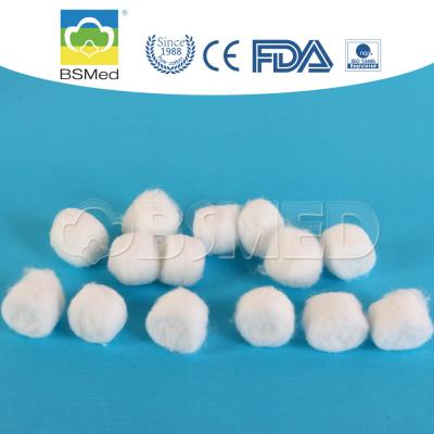 China Medical Sterile Compressed Cotton Balls 500g - 100% Pure Cotton in 0.2g to 9g Sizes with EP/BP Standards for sale