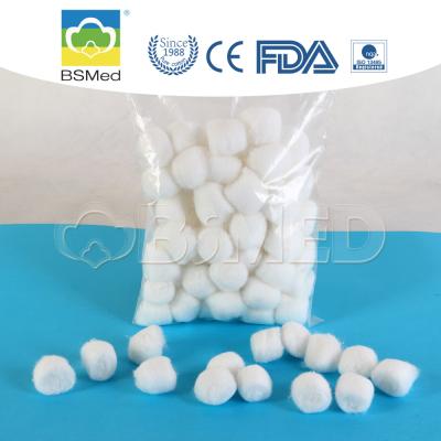 China Medical Ultrasonic Disinfection Cotton Balls 0.3g-9g for Wound Dressing with EP/BP Standards Compliance for sale