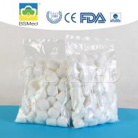 China EP BP Certified Medical Cotton Balls 0.2g-9g Size Range | 100% Pure Cotton Consumables for sale