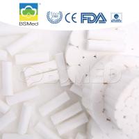 China Sterile Dental Cotton Rolls 8mm 10mm 12mm - 100% Pure Cotton with CE ISO FDA Certification for sale