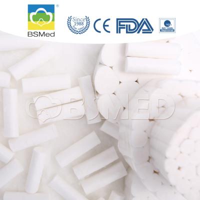 China Sterile Dental Cotton Rolls 8mm 10mm 12mm - 100% Pure Cotton with CE ISO FDA Certification for sale