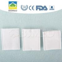 China Soft and Absorbent Medical Round Square Cosmetic Cotton Pads Makeup Removal for sale