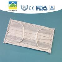 China Non Woven Cotton 3 Ply Face Mask 17.5×9.5cm Size with 5 Year Warranty - Green Blue White Pink Colors for sale