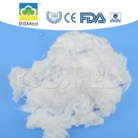 China Environment Stuffing Material Cotton Filling Fiber Bleached Cotton for sale