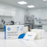China Class I Medical Gauze EO Gama Ray Sterile Method Absorbent Surgical Dressing for Professional Medical Wound Treatment for sale