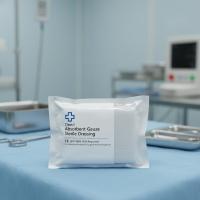 China Class I absorbent gauze sterile dressing CE ISO13485 FDA approved for professional medical and surgical wound management for sale