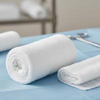 China Soft Cotton Gauze Roll Surgical Supply Offering Comfortable Soft Material for Medical Dressing and Surgical Applications for sale
