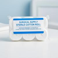China Surgical Supply Sterile Cotton Roll Odorless Absorbent Cotton Rolls Suitable for Surgical Dressing and Medical Wound Care for sale