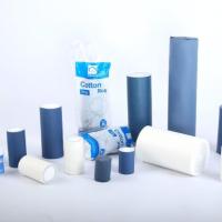 China Medical-Grade 100% Natural Cotton Wool Roll with High Absorbency for Dental and Wound Care for sale