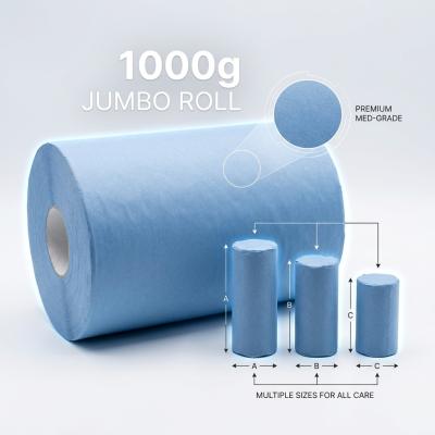 China Sterile Cotton Roll Medical Grade 1000g Jumbo Roll For Hospital Surgical Dressing Use for sale