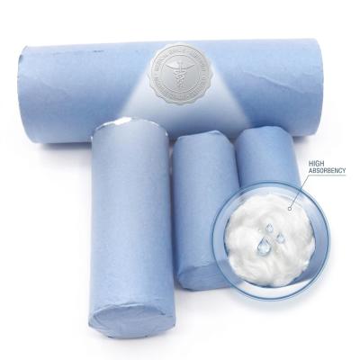 China Class I & II Medical Disposable Cotton Wool Roll 500g Absorbent White Grade for sale