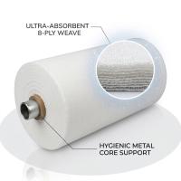 China Heavy Exudate 8 Ply Medical Absorbent Gauze Roll 90cm x 200m Bleached Cotton for sale