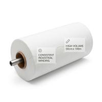 China Blue White Paper Packed Sterile Gauze Roll 50cm x 100m Hospital Grade Absorbent for sale