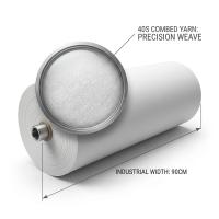 China Jumbo Gauze Roll Raw Material 40s Combed Yarn 90cm x 3000m OEM Custom Roll Length for sale