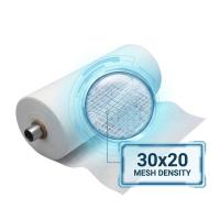 China 32s Yarn Bleached Medical Gauze Roll 30x20 Mesh Hydrophilic 4 Ply Wound Care Supply for sale