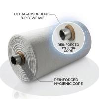China Heavy Exudate 8 Ply Medical Absorbent Gauze Roll 90cm x 200m Bleached Cotton for sale