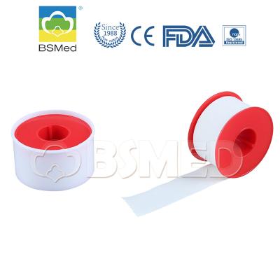 China Medical Zinc Oxide Adhesive Plaster 1.25cm-10cm Width, 5m Length, CE FDA Approved Hypoallergenic Tape for sale