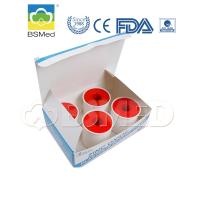 China Medical Zinc Oxide Adhesive Plaster Tape 1.25cm-10cm Width with CE ISO Certification for Surgical Dressing Fixation for sale