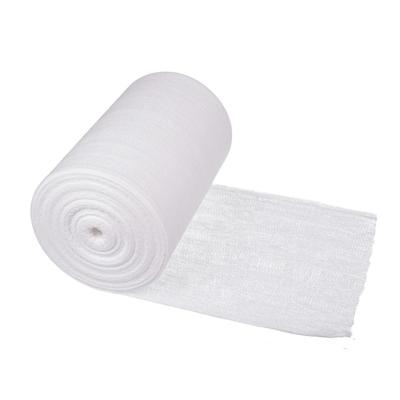 China 12 Threads Disposable 100% Cotton Medical Gauze Rolls for sale