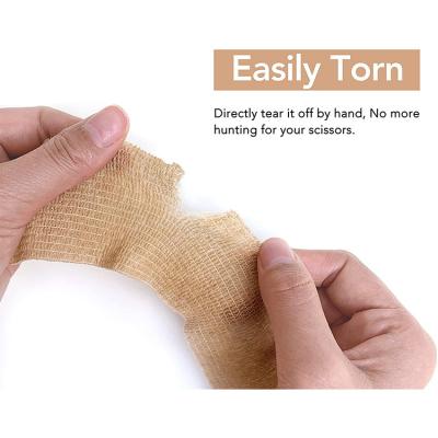 China Medical Self Adhesive Cohesive Elastic Bandage 5CM x 4.5M with 200-250% Stretch Ratio for Sports Support for sale