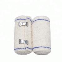 China Medical Elastic Cotton Crepe Bandage 80% Cotton 20% Spandex 5-20cm Width 4.5-20m Length CE FDA Certified for sale