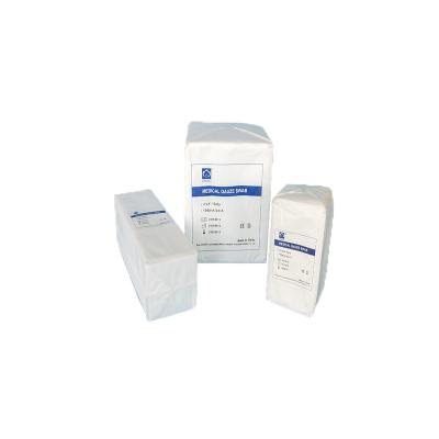 China Medical Disposable Sterile Gauze Swab Surgical Comfortable Soft Cotton for sale