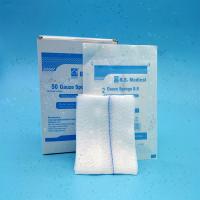 China Medical Gauze Wrap Wound Dressing 8-Ply Cotton Absorbent 10x10cm Sterile Non-Sterile Options for sale