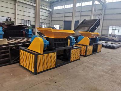 China Industrial Double Shaft Shredder For Metal And Plastic Recycling Two Shaft Shredder for sale