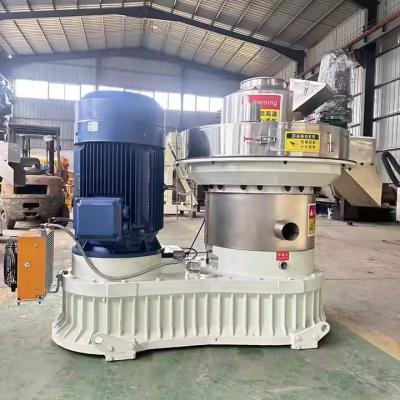 China CE Wood Fuel Pellets Maker Ring Die 1.5t/H Industry Wood Biomass Pellet Making Machine for sale
