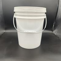 China Household PP Plastic Bucket Heat Resistant PP Utility Bucket With Snap On Lid for sale