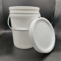 China ISO9001 Certified Chemical Storage 20l Plastic Bucket With Lid for sale